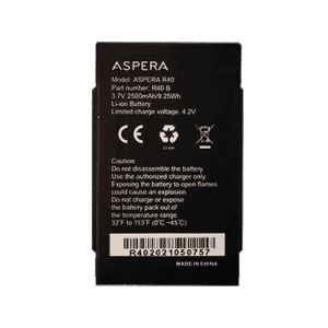 Aspera R40 Battery - Aspera Mobile